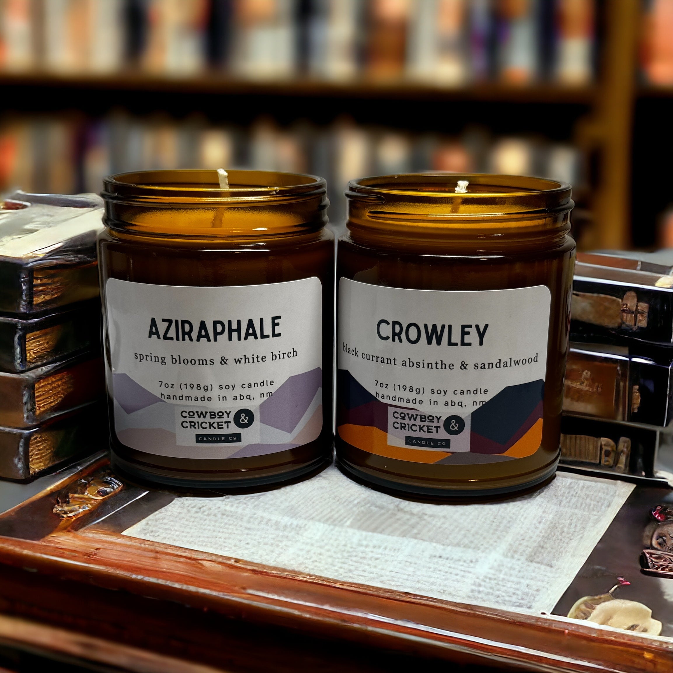 Ineffable, Necromancer, and rock updates – Cowboy and Cricket Candle Co